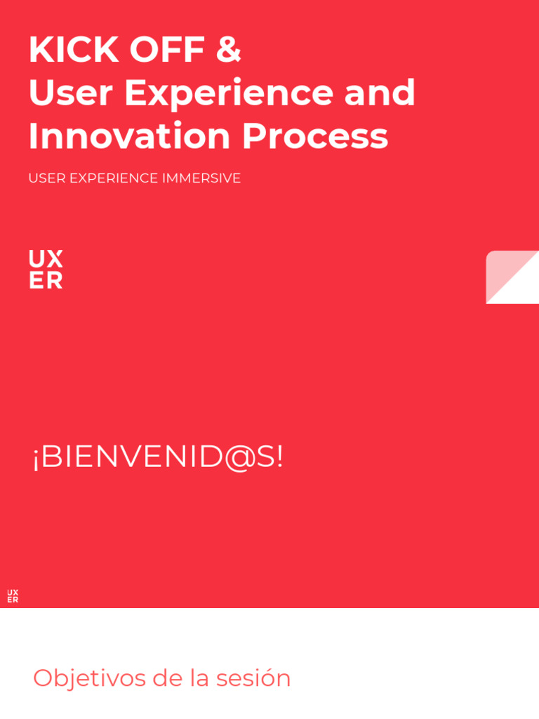 01 User Experience and Innovation Process | PDF | Diseño | Creatividad