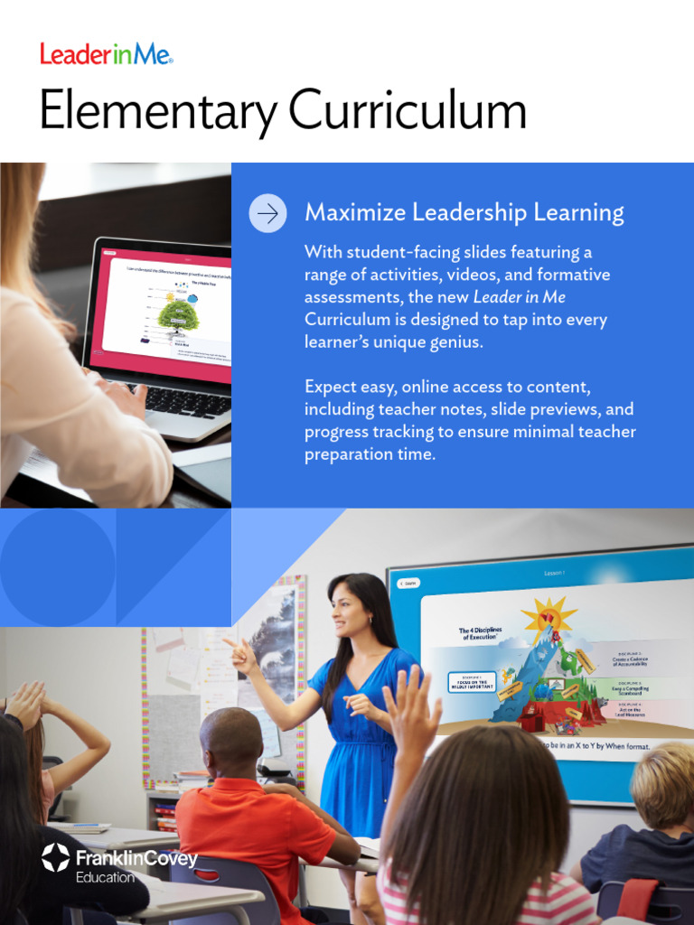 LiM ElementaryCurriculum Slipsheet SKU166 - v3.0.2 | PDF | Learning ...