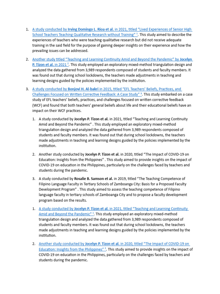 bing bing | PDF | Pedagogy | Qualitative Research