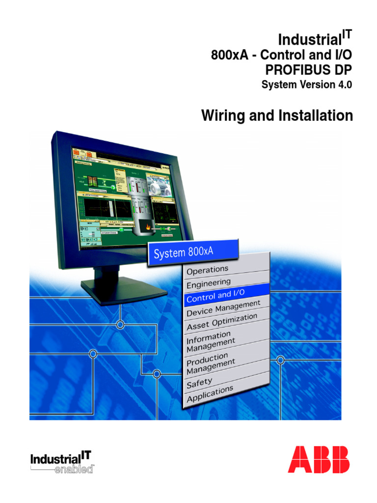 3BDS009029R4001_CIO_PROFIBUS_DP_Wiring_and_Installation | PDF | Network Topology ...
