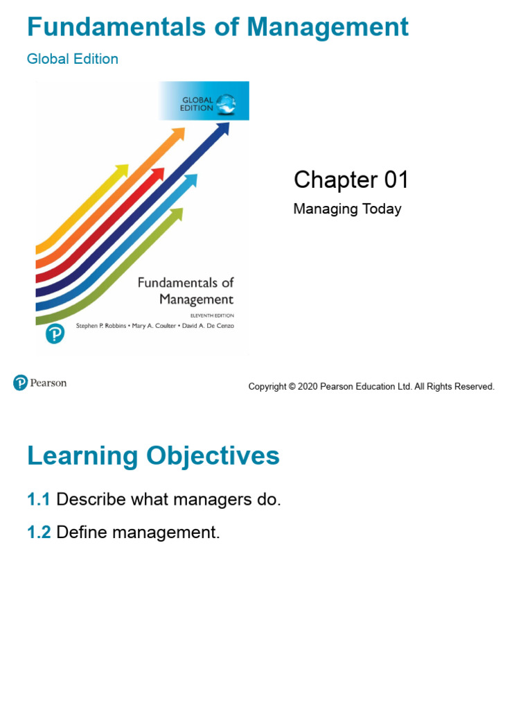 MGNT1020 L1 - Ch1 - Intro To MGT (BB 4 Sept) (1) - Tagged 2 | PDF | All Rights Reserved | Human ...