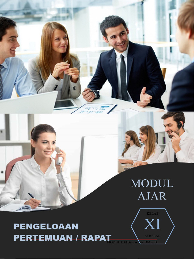 MODUL AJAR MPLB ELEMEN PENGELOLAAN RAPAT PERTEMUAN-0mEvF | PDF