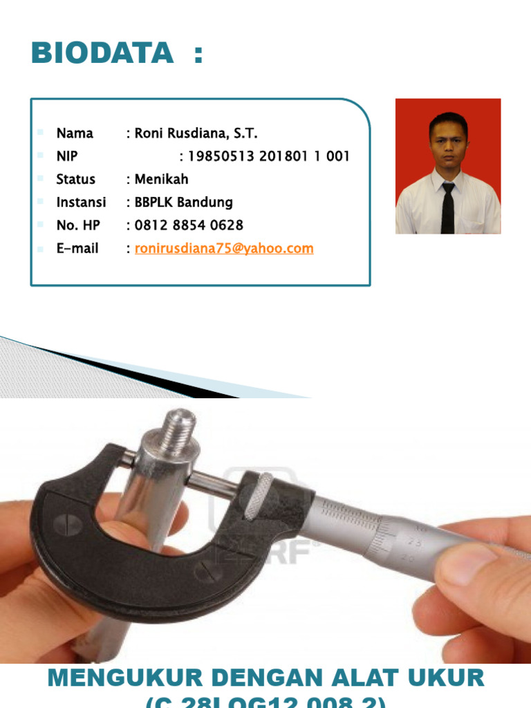 Mengukur Dengan Menggunakan Alat Ukur | PDF