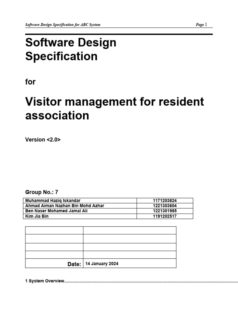 TSE2101 Assignment Part 2 Group 7 | PDF | User (Computing) | Use Case