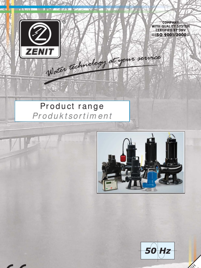 Product Range Zenit | PDF