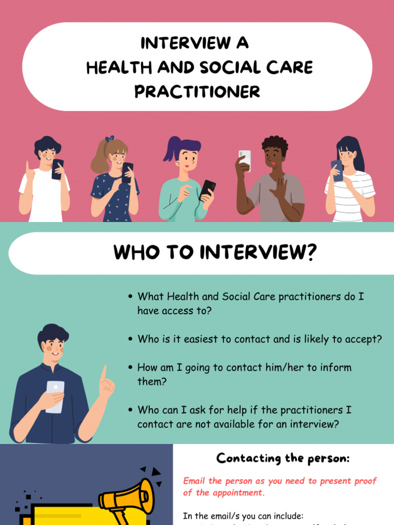 Interview A Health and Social Care Practitioner | PDF