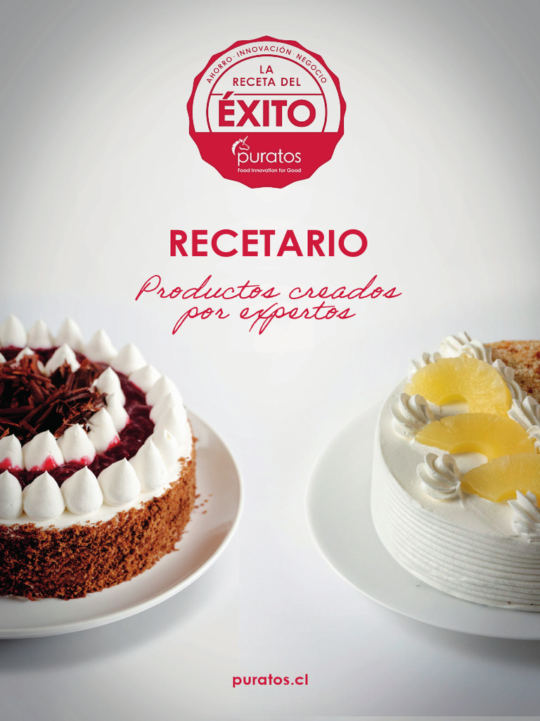 Recetario La Receta Del Éxito Puratos | PDF | Economias