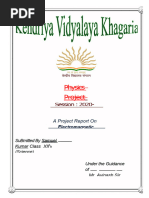 Certificate and Acknowledgement Class 12th Project | PDF