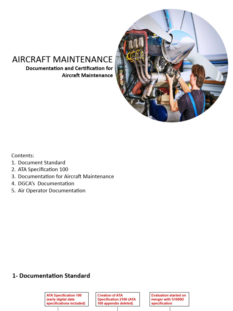 Aircraft Maintenance - Doc & Certification | PDF | Aeronautics | Aircraft