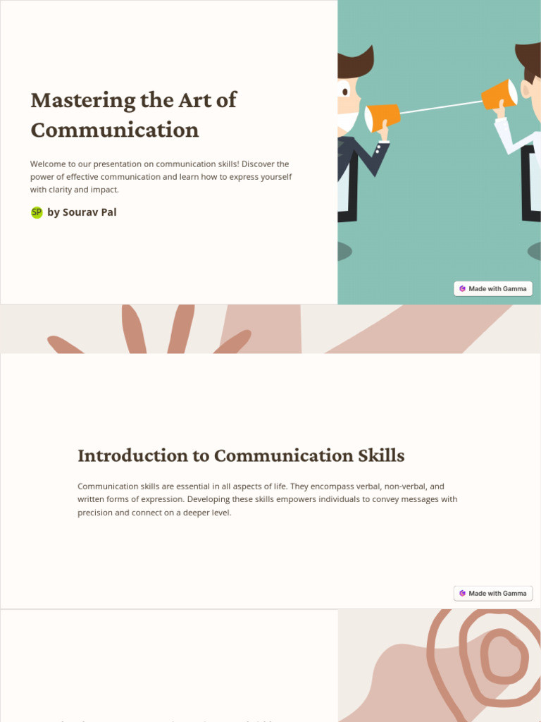 Mastering-the-Art-of-Communication | PDF
