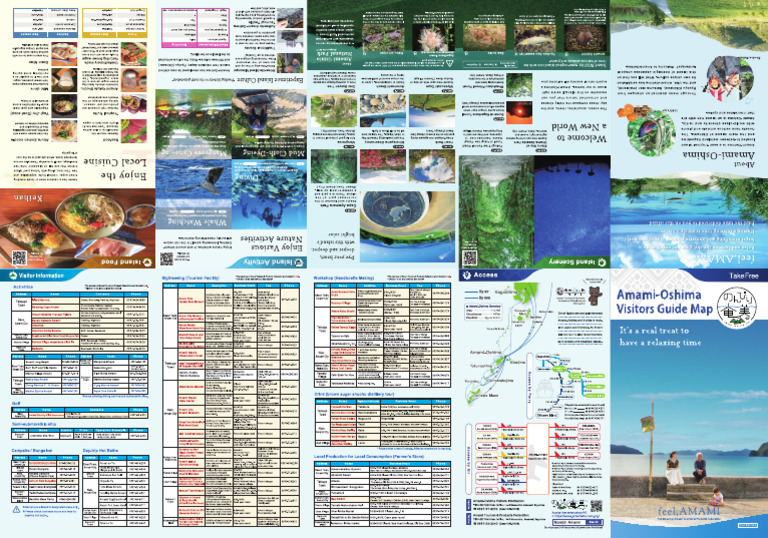 Amami-Oshima Map English Front | PDF