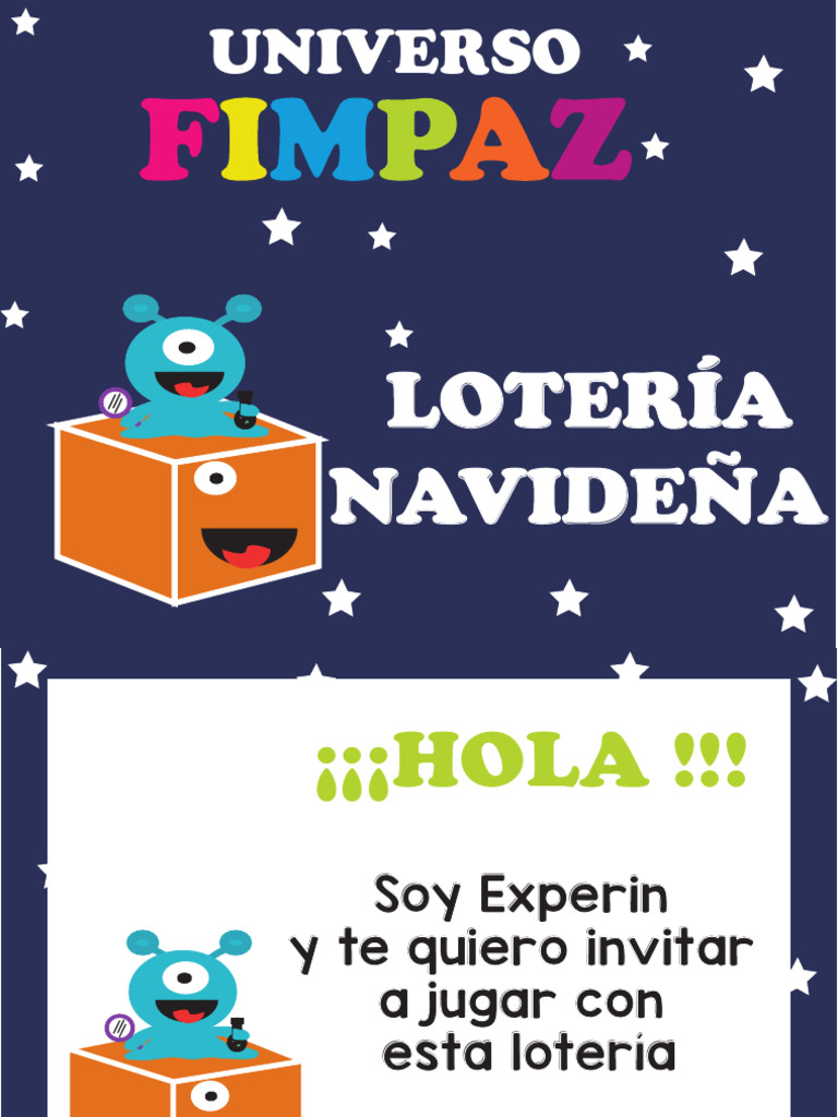 Lotería Navideña para Imprimir PDF | PDF | Navidad | Papá Noel