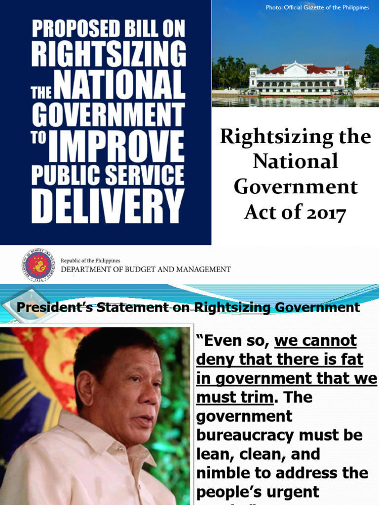 National Government Rightsizing Program | PDF | Governance | Government