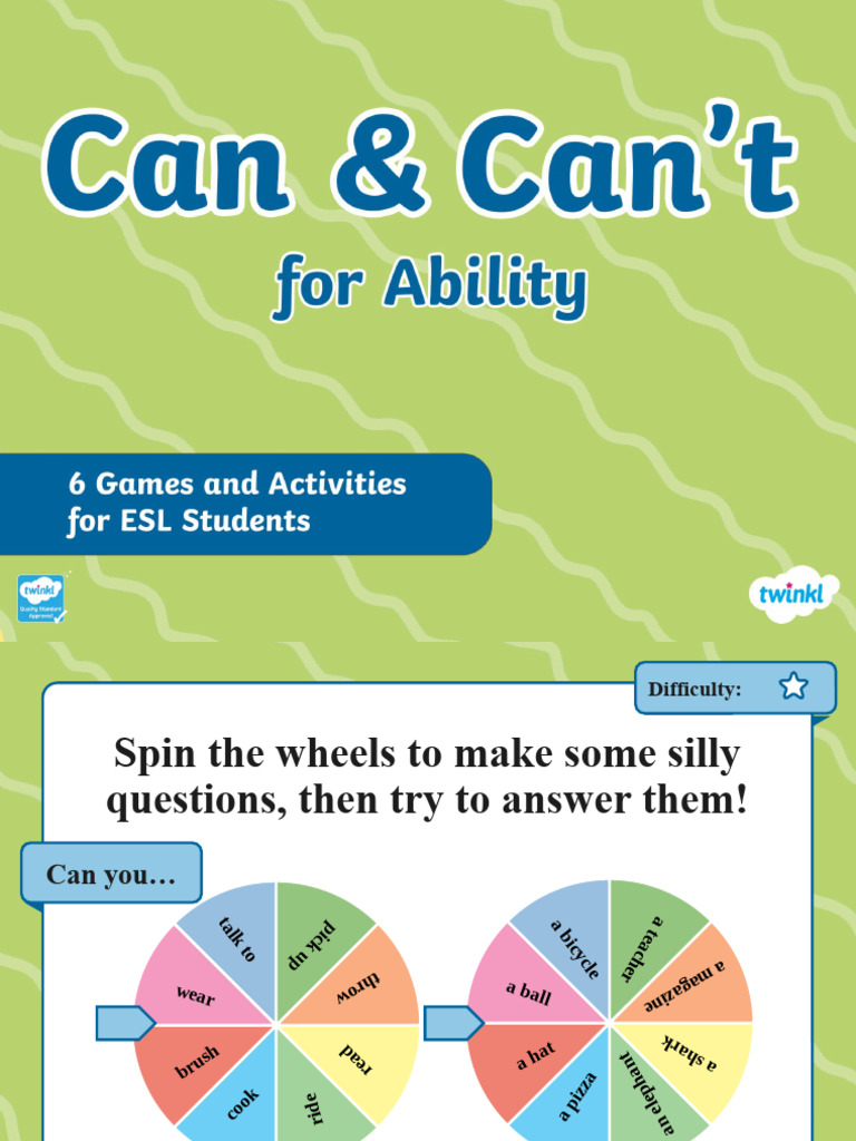 T Eal 1656932006a Can Cant For Ability 6 Activities For Esl Students ...