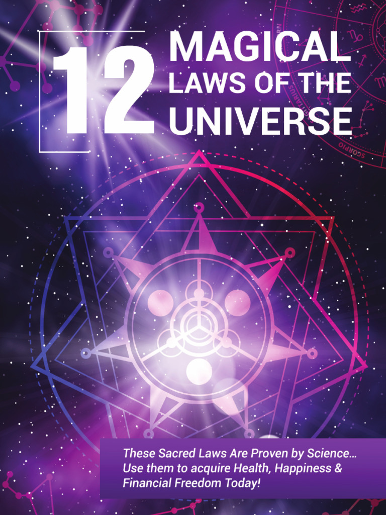 12 Magical Laws of The Universe, Full Book PDF | PDF | Mental Image ...