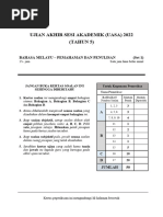 Uasa BM THN 4 Set 1 20242025 by Cikgu Gorgeous | PDF