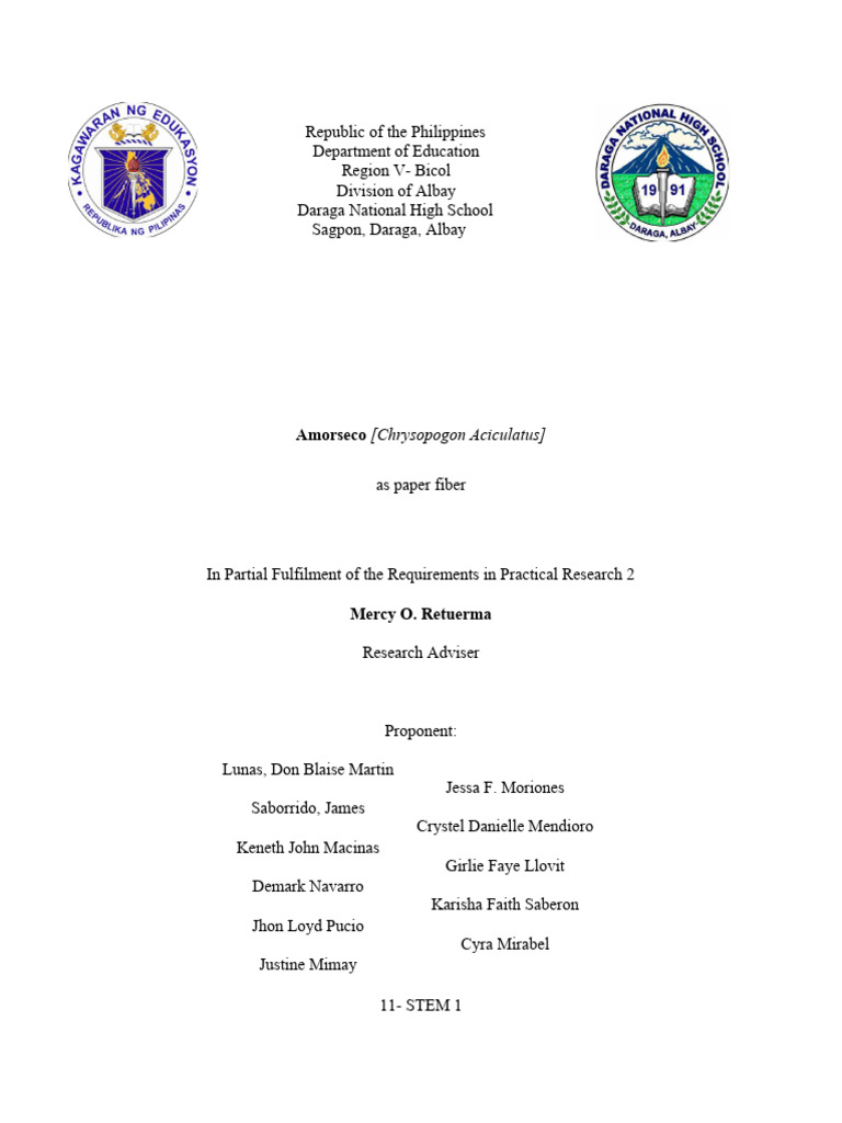 Research Progress Draft | PDF | Paper | Materials