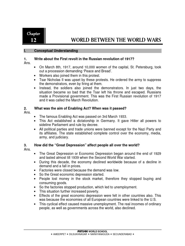 12.the World Between World Wars - 102-115 | PDF | Nazi Germany | Adolf ...