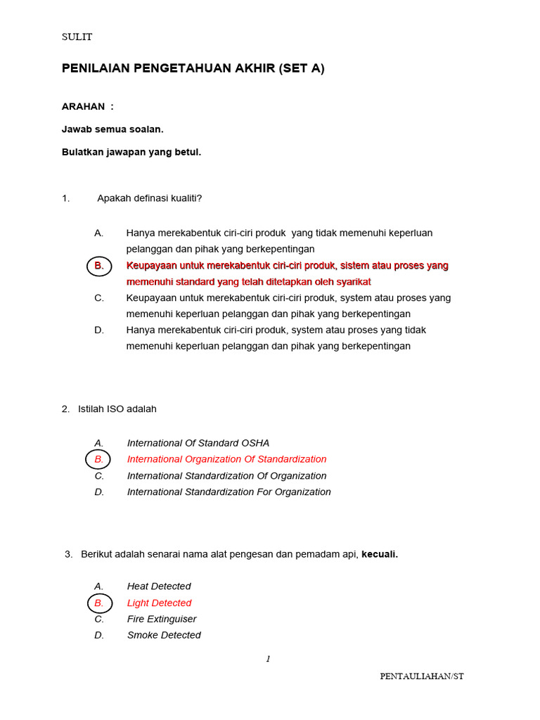 Soalan Teori Automotif Set A | PDF