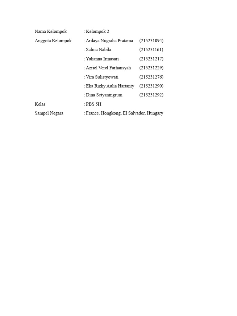 Uas Ekonometrika Kel 2 Pbs 5h | PDF