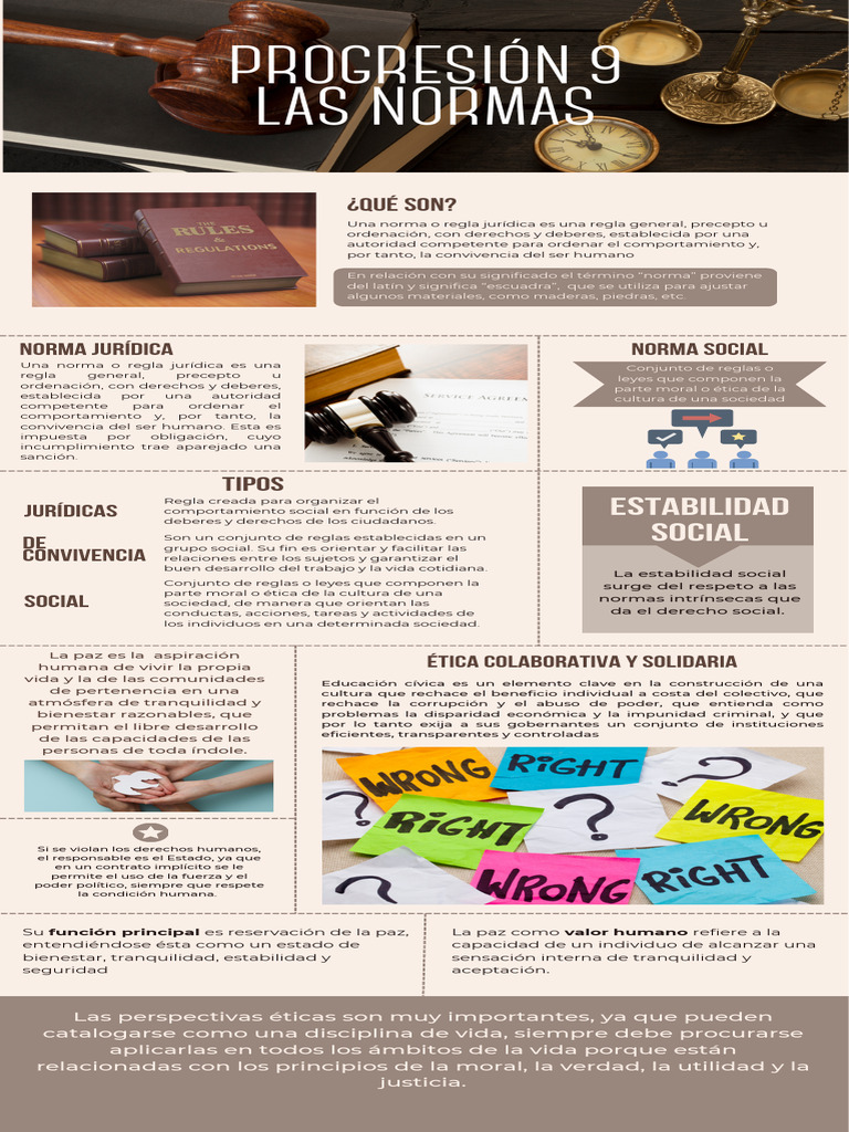 Infografía Normaa | PDF | Moralidad | Comportamiento