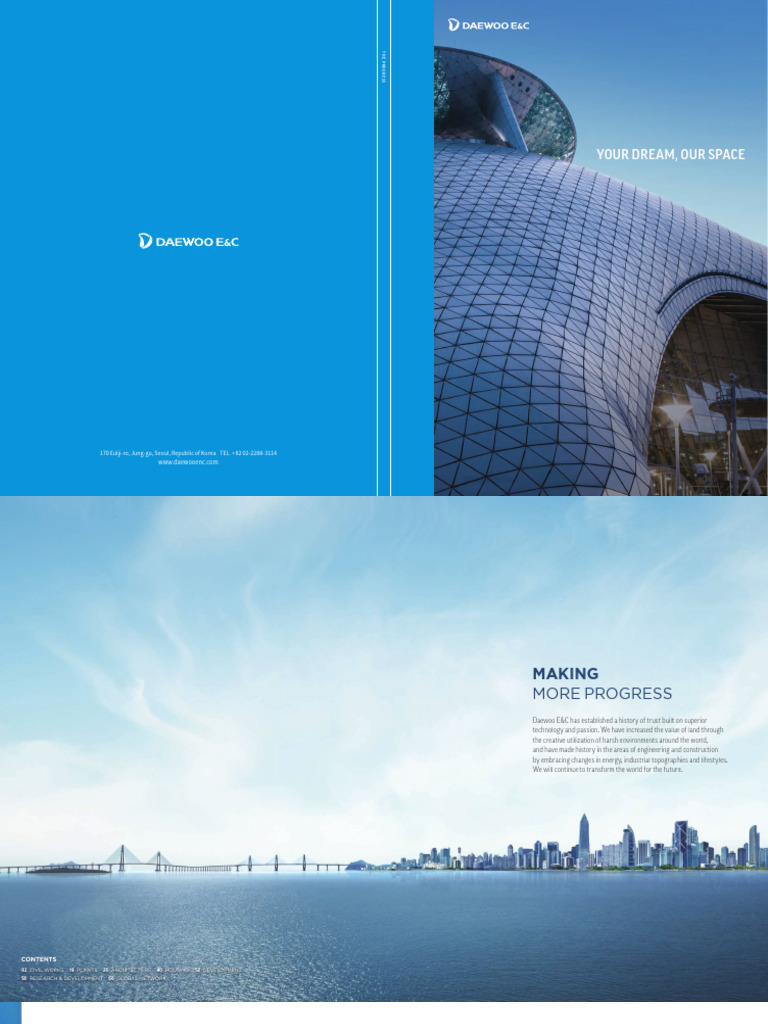 DAEWOO EnC The PROGRESS en 2023 | PDF | Rapid Transit | Rail Transport