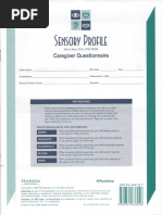 Scoring Tables For Allen Cognitive Level Screen Test | PDF