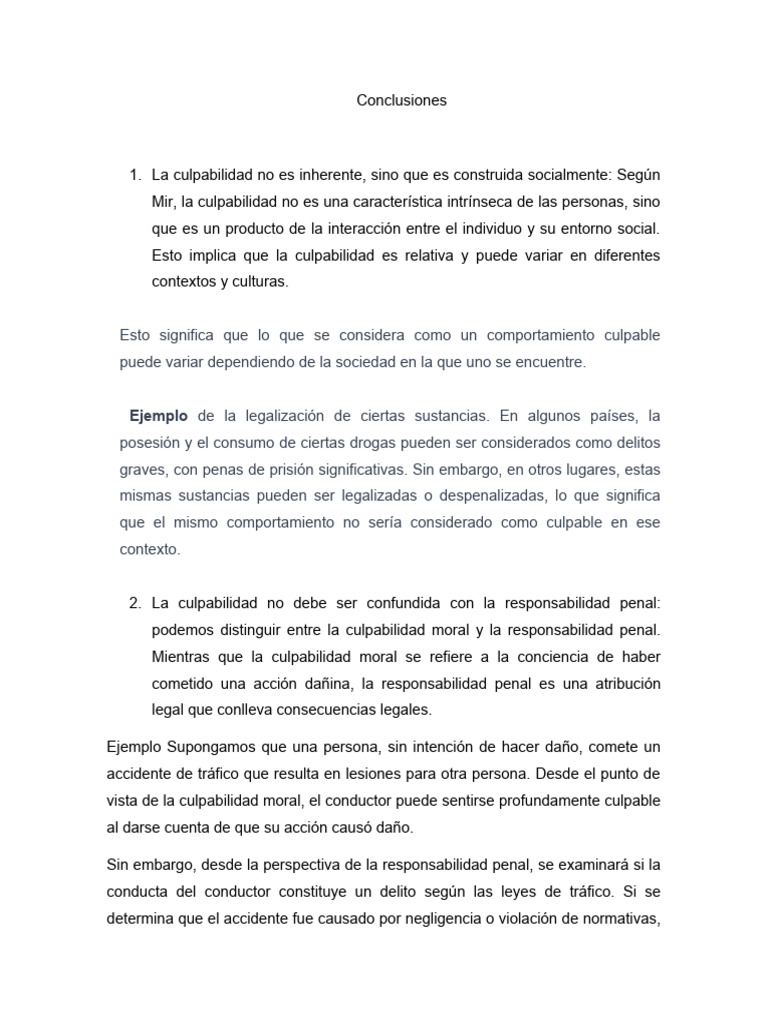 Conclusiones para La Diapositiva | Descargar gratis PDF | Moralidad | Comportamiento