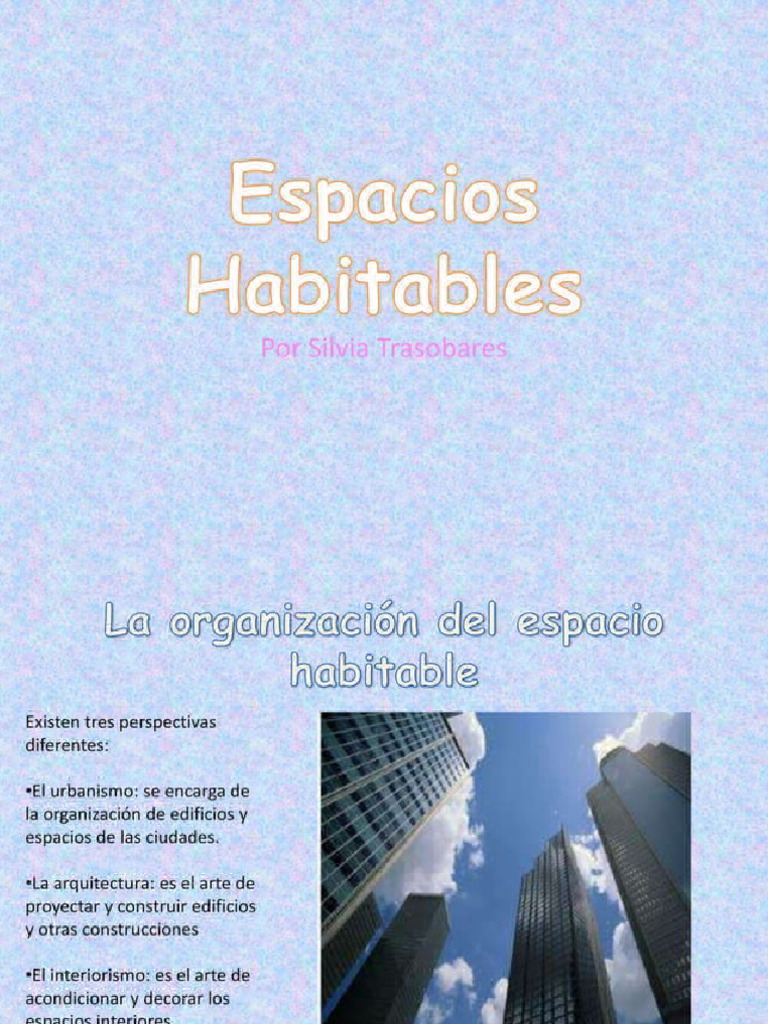 Espacios Habitables | PDF