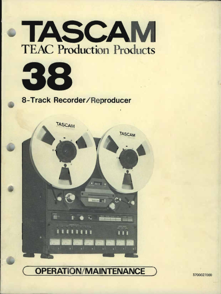 Tascam-38-Service-Manual | PDF