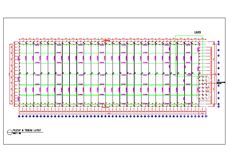 Tie Beam Layout Wh.4 | PDF
