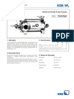 Manutenção KSB WKL | PDF | Bomba | Engenharia Mecânica