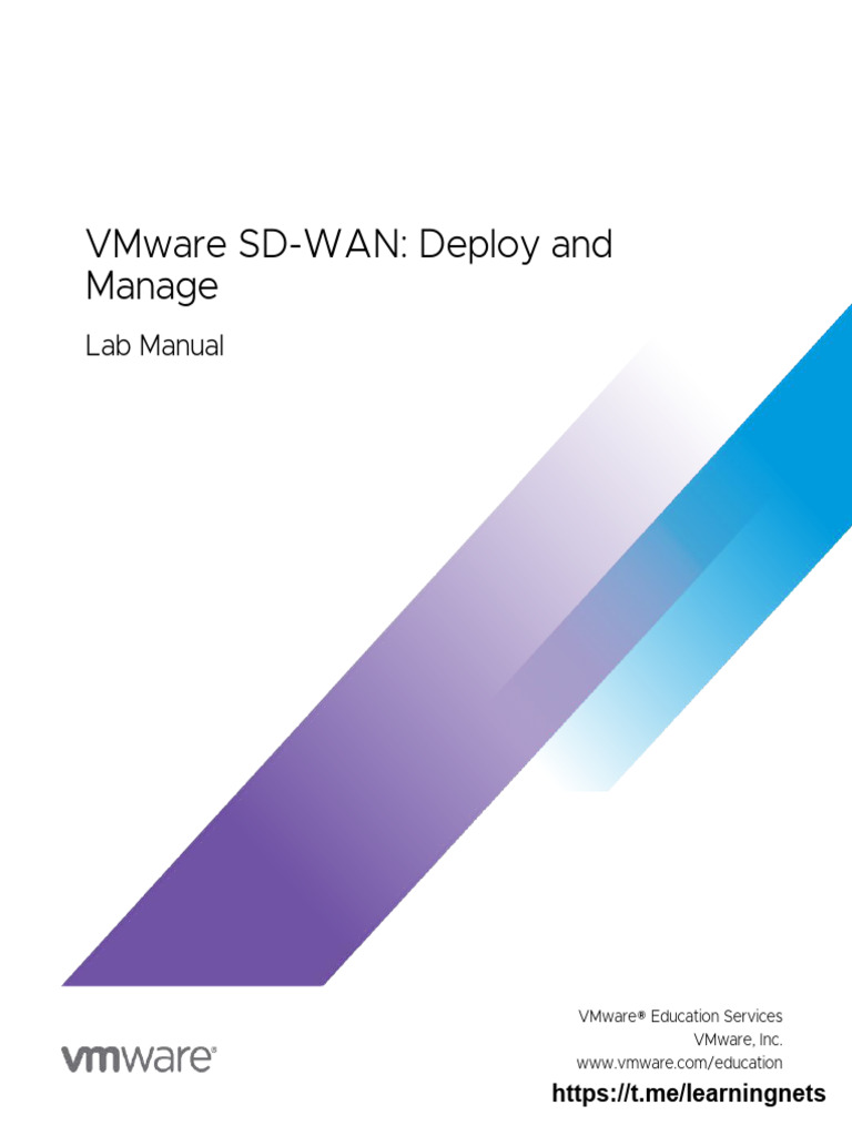 VMware SD WAN Deploy and Manage | PDF | Virtual Private Network | Ip ...