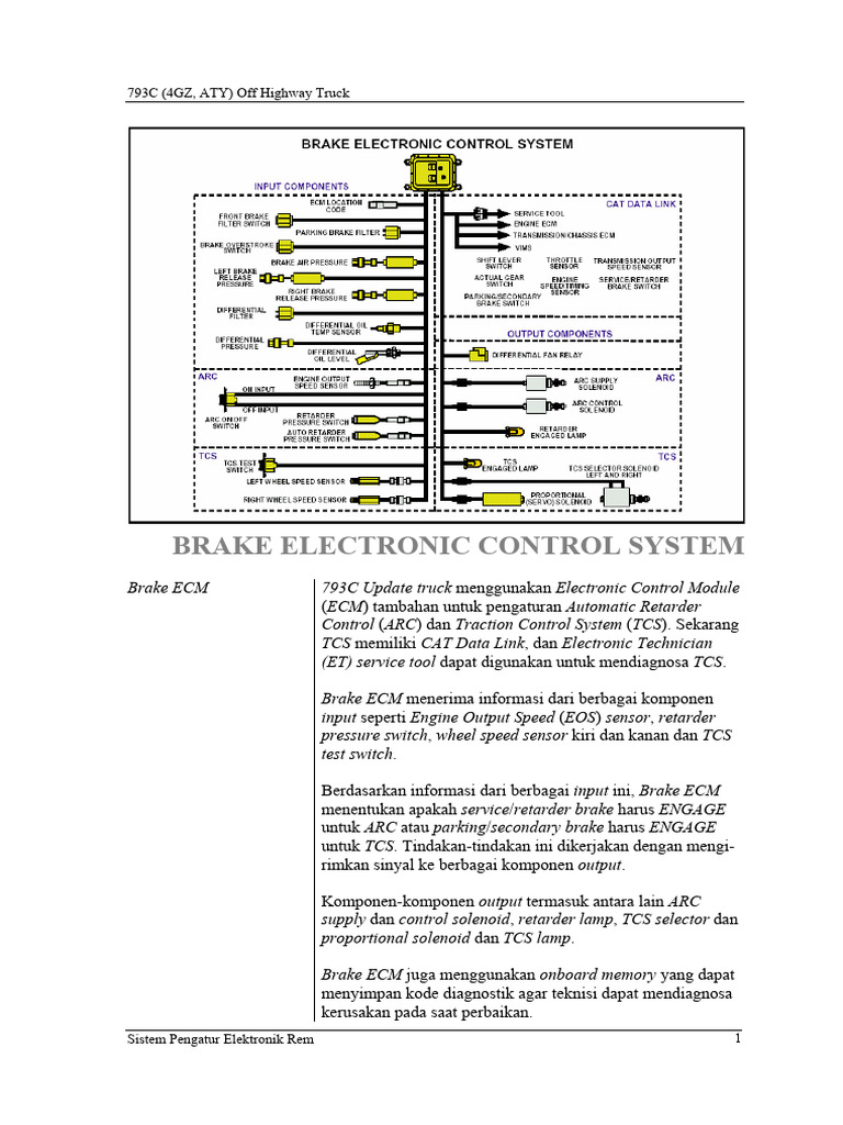 793c Brake Elec. System | PDF