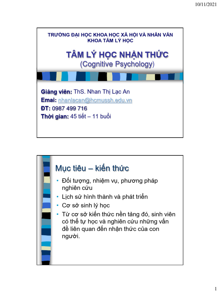 Bai 1. Nhap Mon TLH NT | PDF