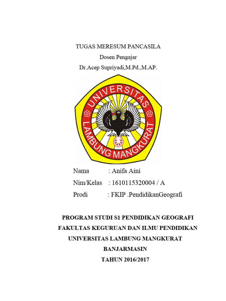 Bab 2 Pancasila Anifa Aini | PDF