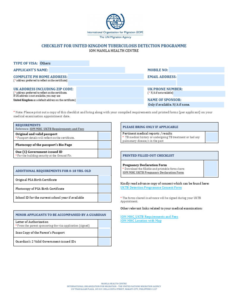 01 Uk Biodata Checklist | PDF | Identity Document | Government And ...