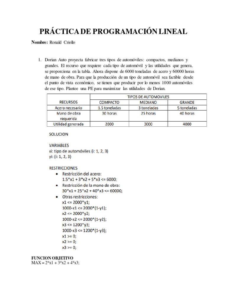 Práctica_P_Entera_Ronald_Criollo_ | PDF | Análisis de sistemas | Matemáticas Aplicadas