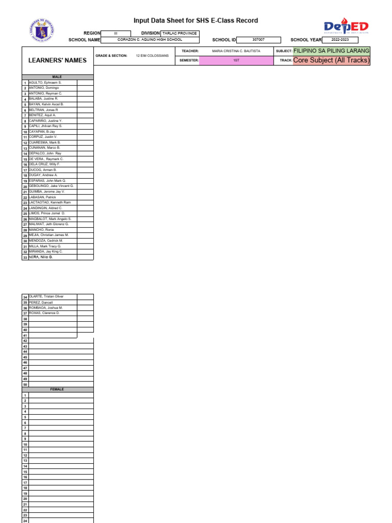 Eclass Colossians | PDF | Philippines