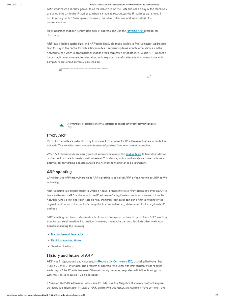 Rarp Notes | PDF | Ip Address | Computer Science
