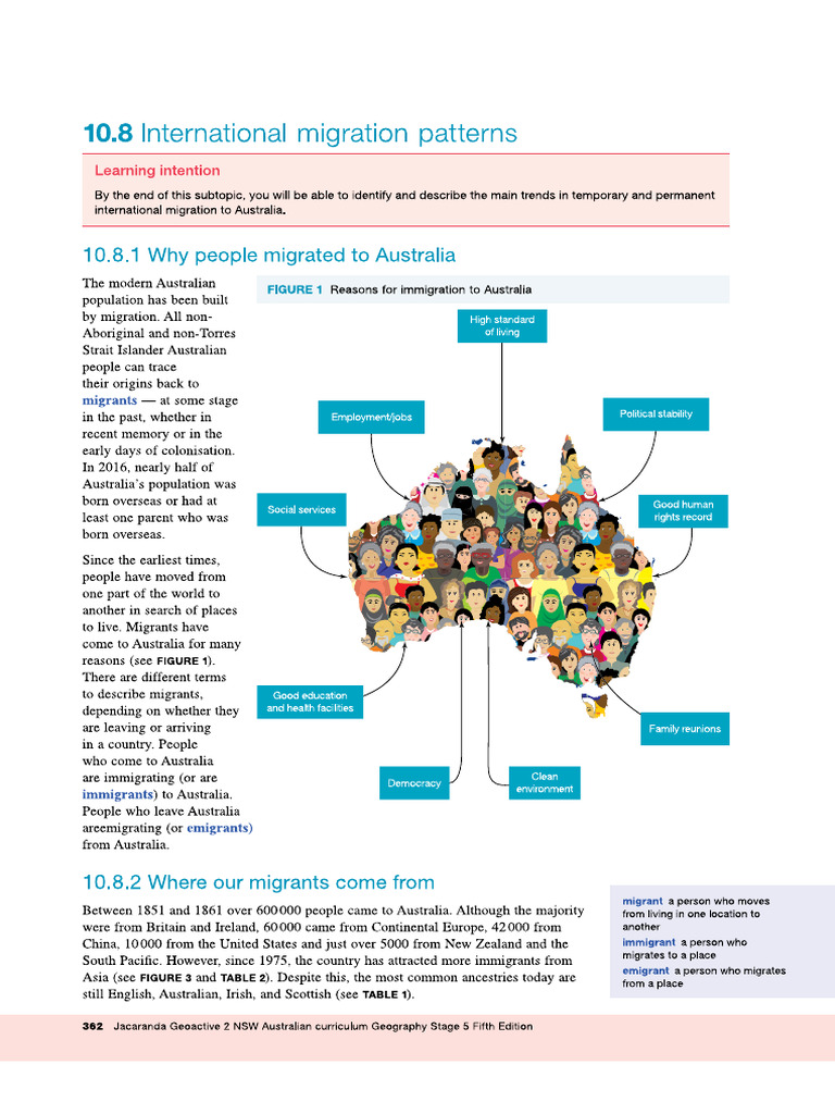 International Migration Patterns | PDF