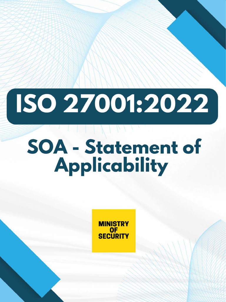Iso 27001 Soa | PDF