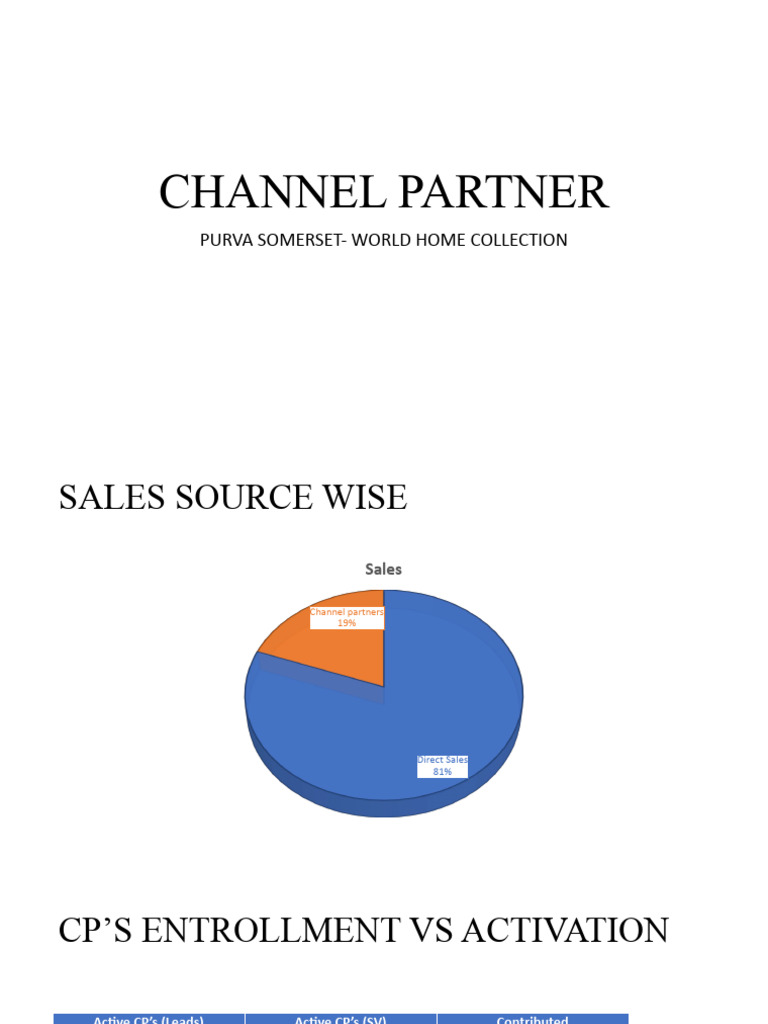 Channel Partner Sales Strategy Overview | PDF