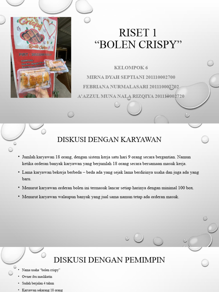 Bolen Crispy | PDF