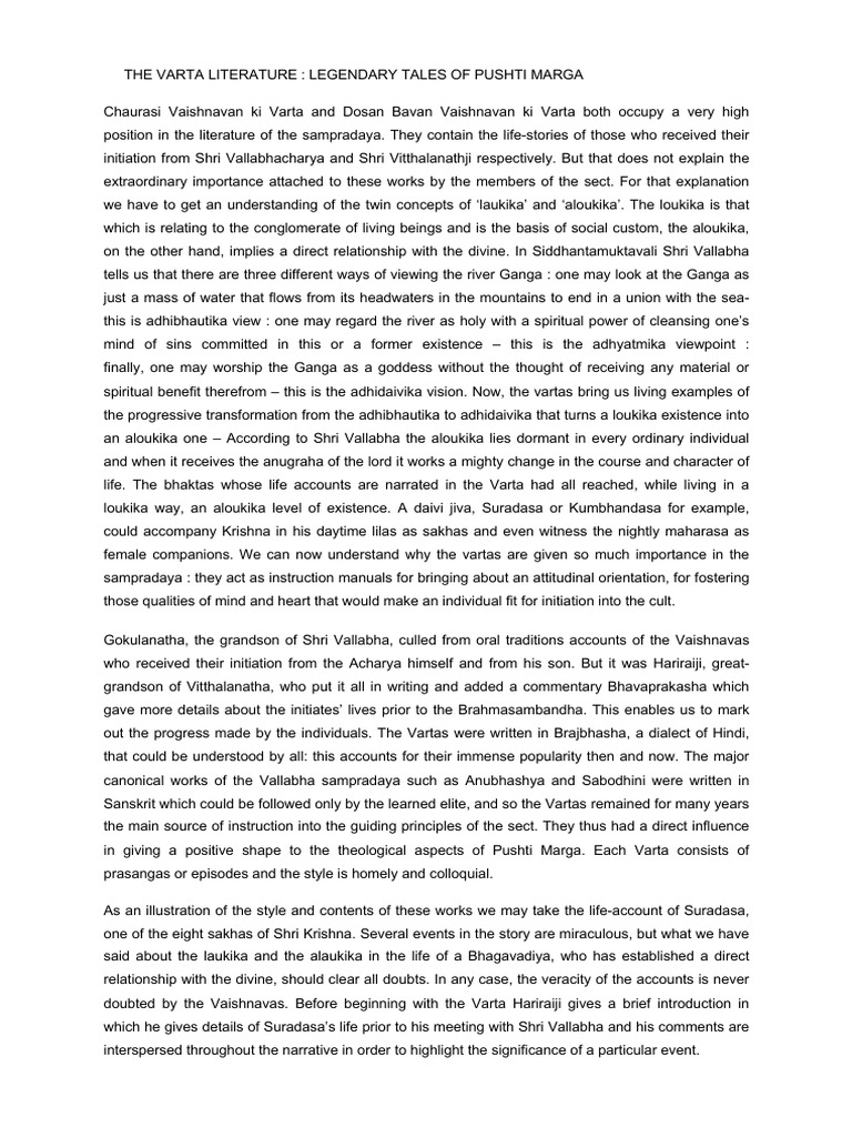 C The Varta Literature | PDF | Indian Poetics | Indian Religions