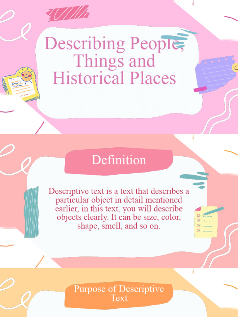 Describing | PDF Describing | PDF