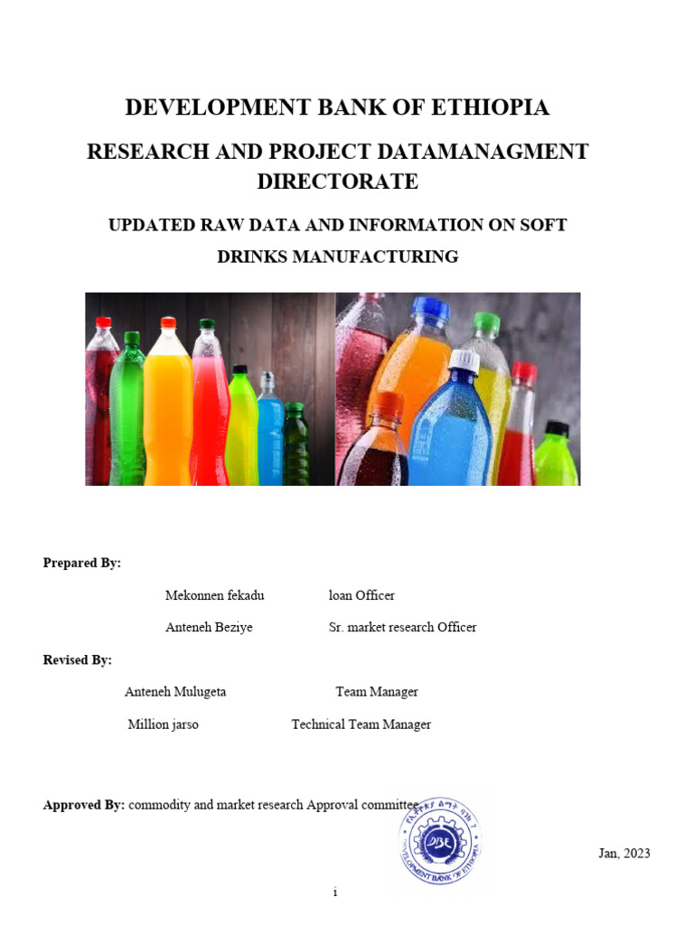 Final Soft Drink Raw Data 2021 Pdf Soft Drink Drink