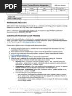 Contractor Pre-Qualification | PDF | Safety | Employment