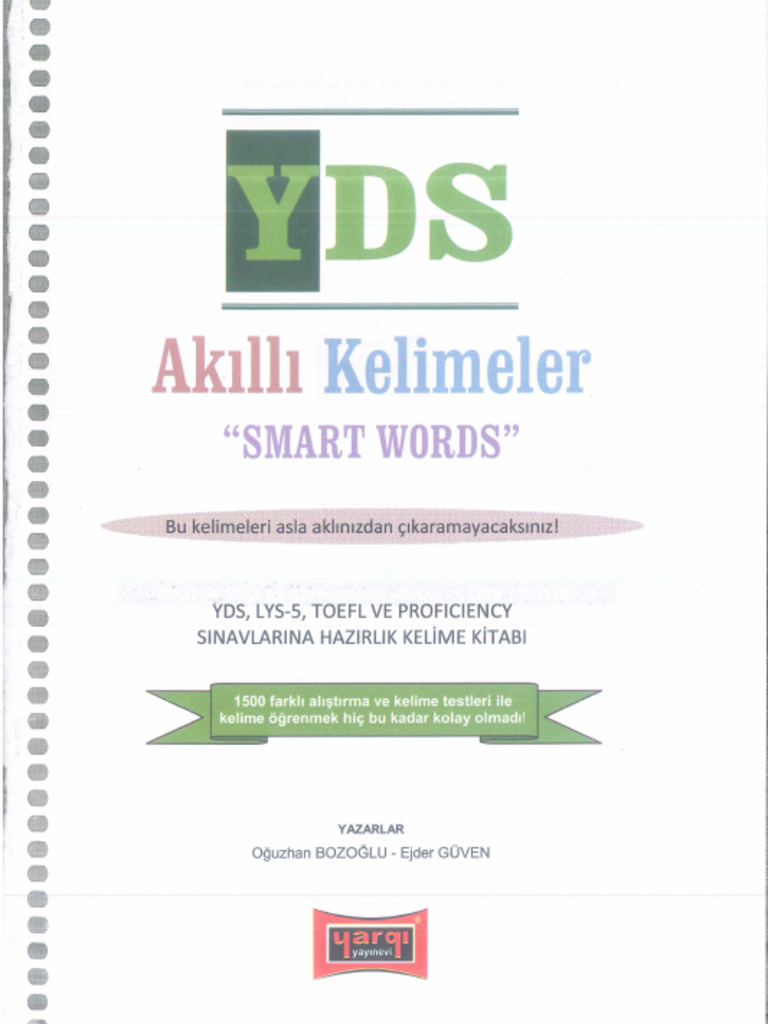 Yds Akilli Kelimeler Renkli | PDF