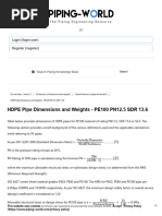 SDR and PN Pressure Ratings Explained | PDF